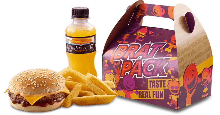 Kids' Cheese Burger | Menu | Steers SA