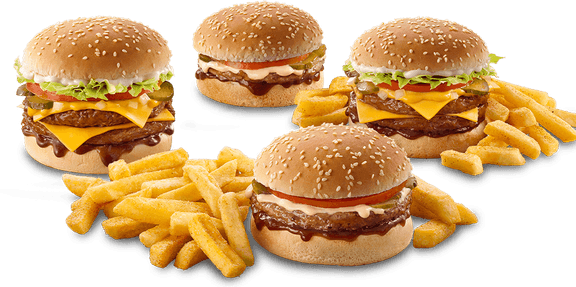 Mix it Up Burgers and Chips for Sharing | Menu | Steers SA