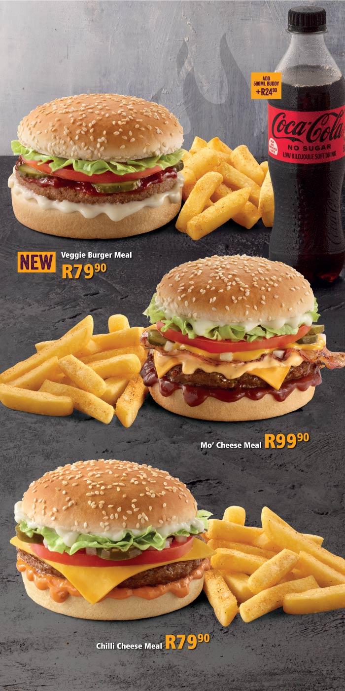Sit-Down Menu | Steers South Africa