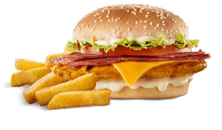 Chicken, Macon & Cheese Burger | Halaal Menu | Steers SA