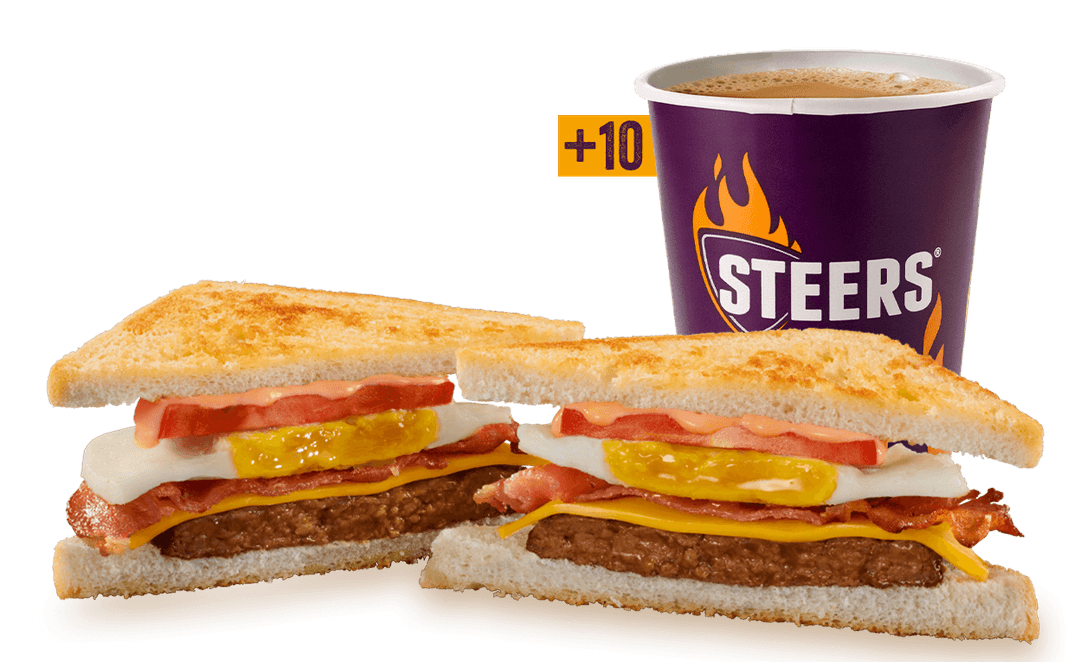 Dagwood Toasted Sandwich | Menu | Steers SA